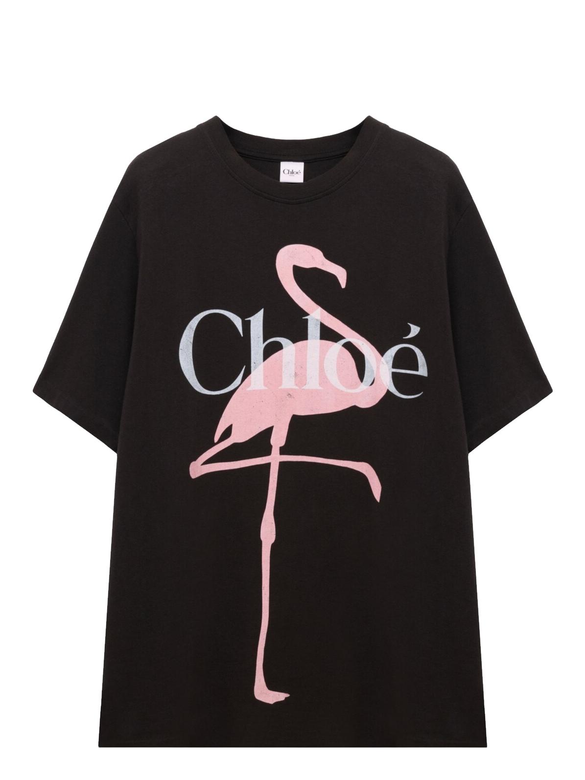 CHLOÉ Chloé Generous Logo Crewneck T-Shirt